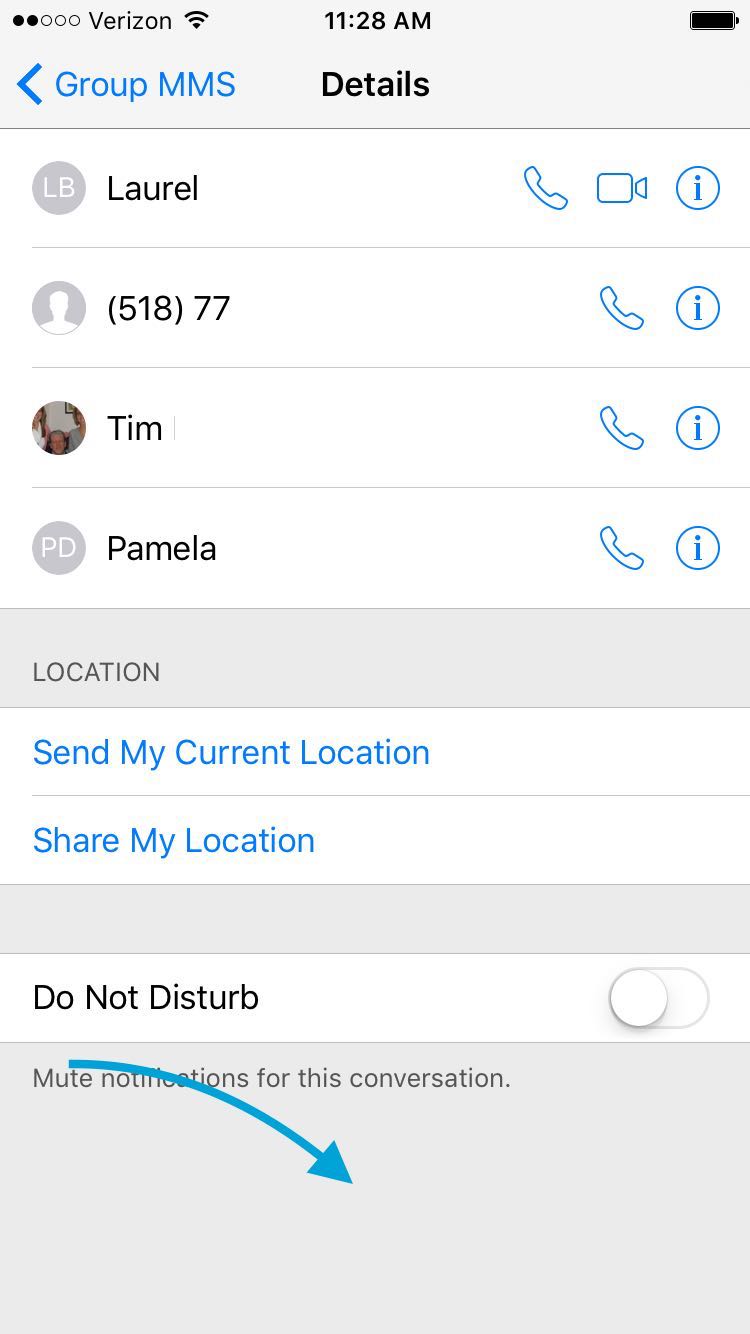 iPhone: Leave This Conversation Grayed Out or Missing? The Fix!