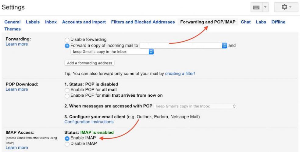 How Do I Enable Imap For Gmail On Iphone Ipad And Computer The Fix
