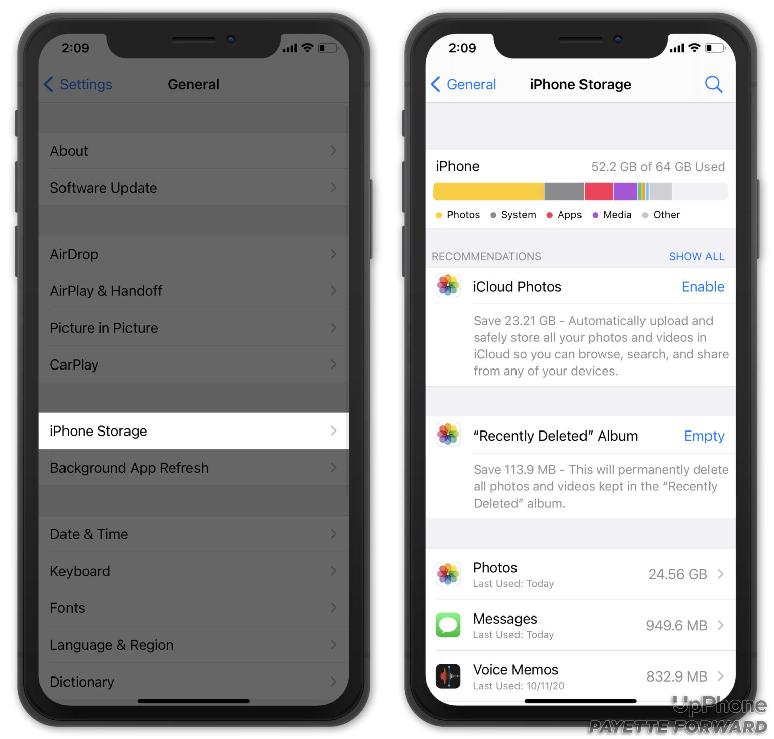 iPhone Storage Almost Full? Here’s The Fix. - Payette Forward