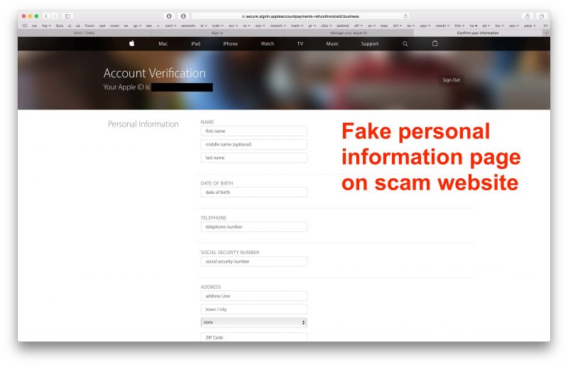 iPhone Scam Email: "Apple Purchase Successfully Payment Confirmation"