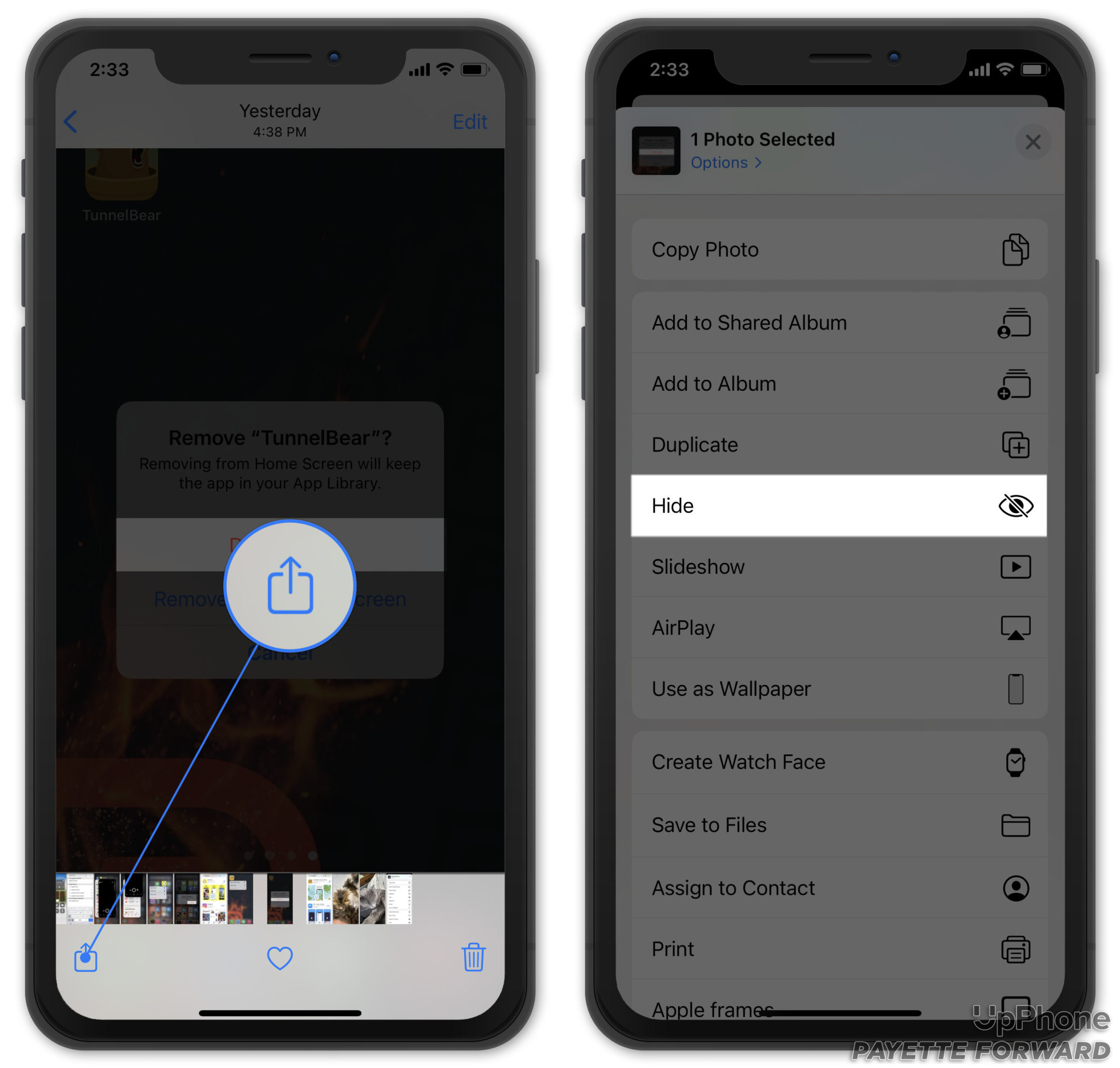 2 Ways To Hide Photos On iPhone | Payette Forward