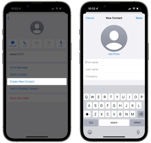 How Do I Create New Contacts From Messages On IPhones In IOS 12 The Fix 