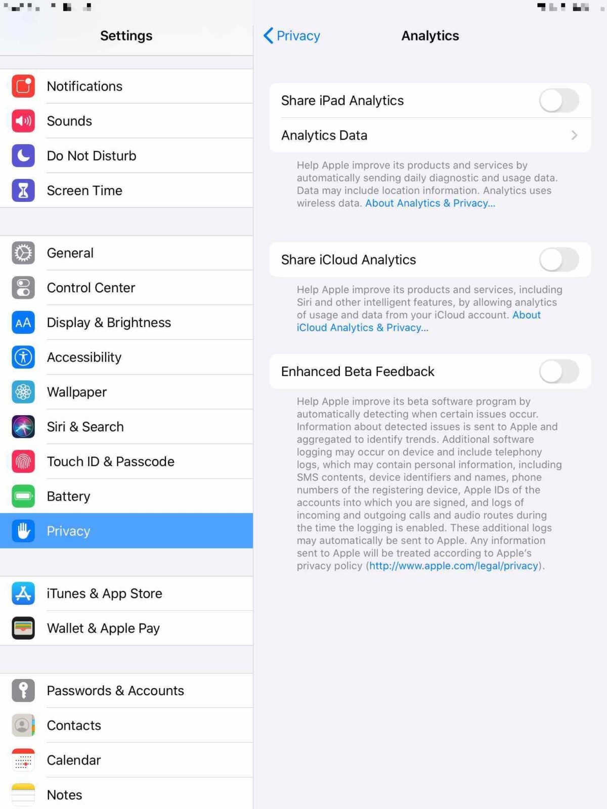 7 iPad Settings You Should Turn Off Immediately - Payette Forward