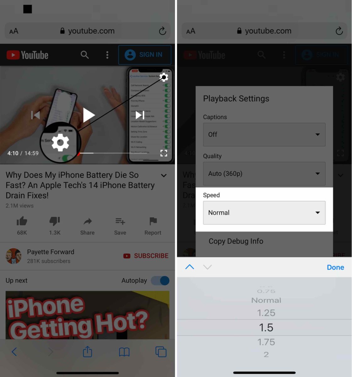 How To Speed Up Or Slow Down YouTube Videos [Guide]