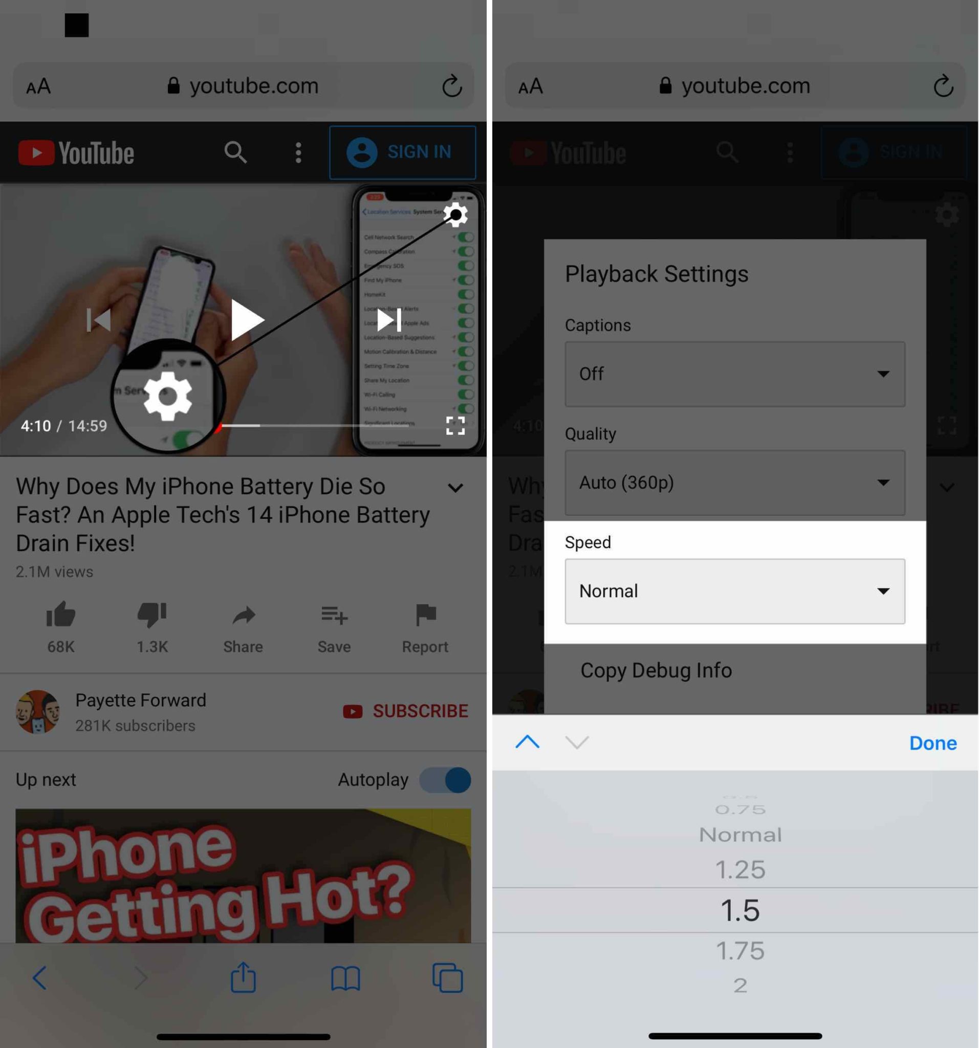 How To Speed Up Or Slow Down YouTube Videos [Guide]
