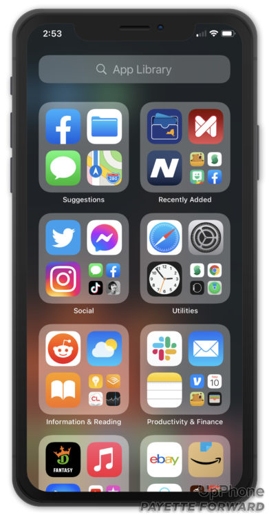 What Is The iPhone App Library? Here's The Truth! - Payette Forward