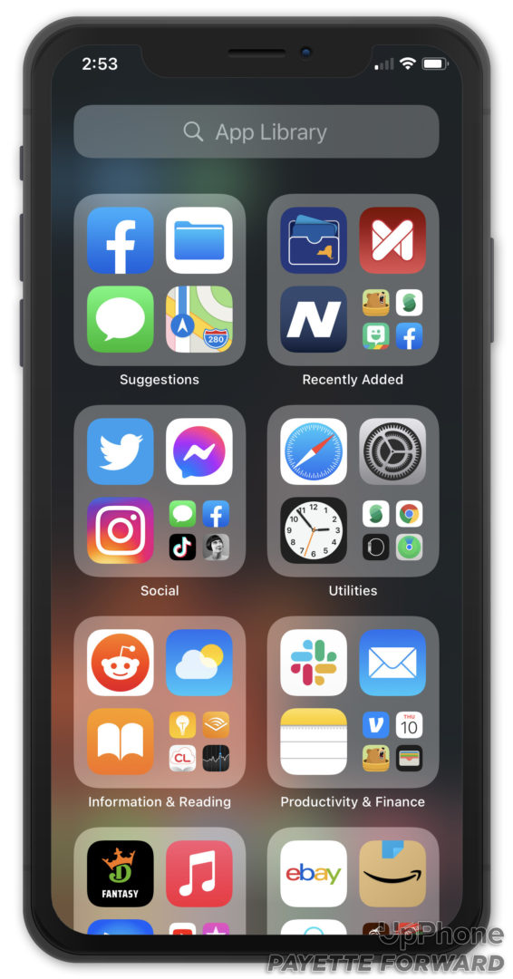 What Is The iPhone App Library? Here's The Truth! - Payette Forward