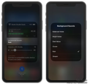 iOS 15: Play Background Sounds While Listening To Music On iPhone