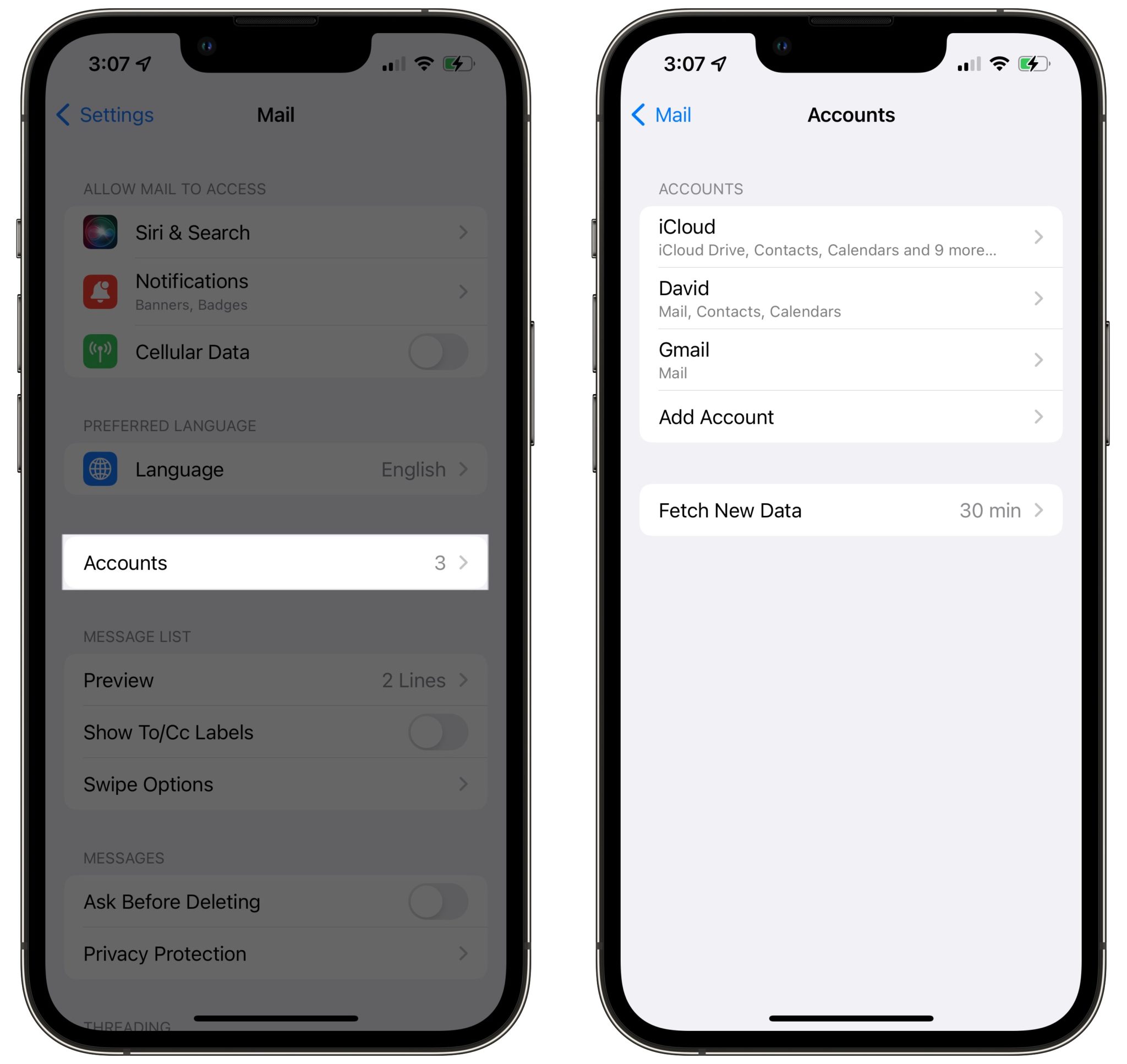 My iPhone Says "Account Error" In Mail. Here's The Fix! - Payette Forward
