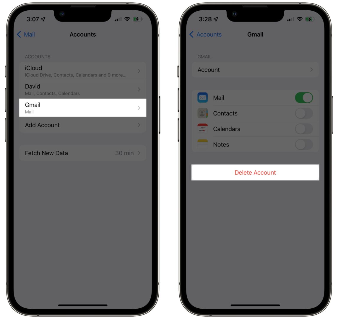 My iPhone Says "Account Error" In Mail. Here's The Fix! - Payette Forward
